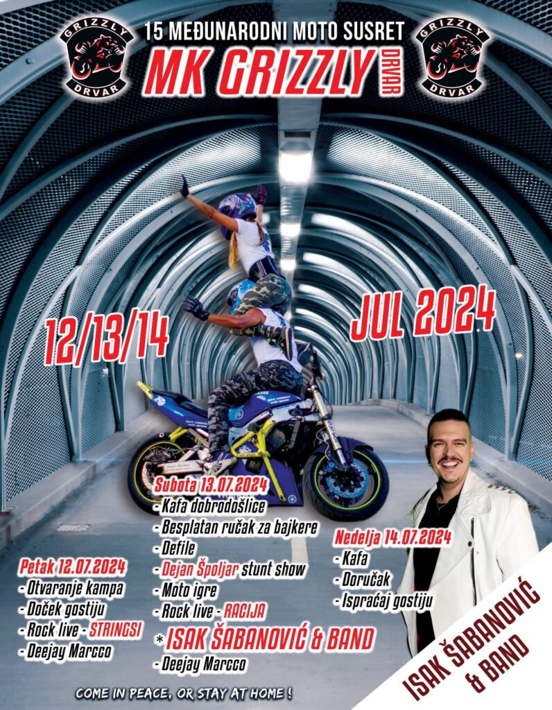 MK Grizzly - 15. moto susret Drvar 2024 - MK Freedom