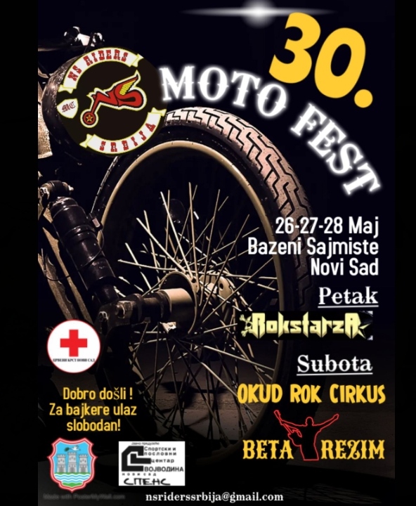 MC NS Riders - 30. moto fest - MK Freedom