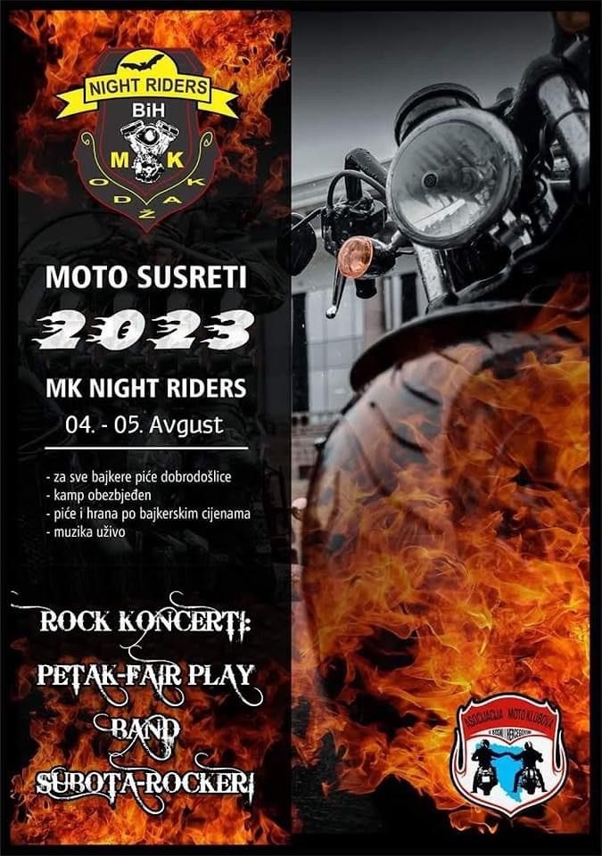 MK Night Riders - moto susret - MK Freedom