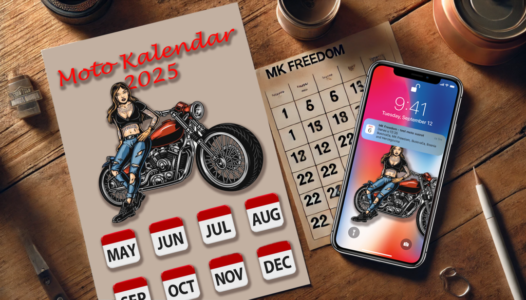 Kalendar Moto Skupova / Susreta 2025 – MK Freedom